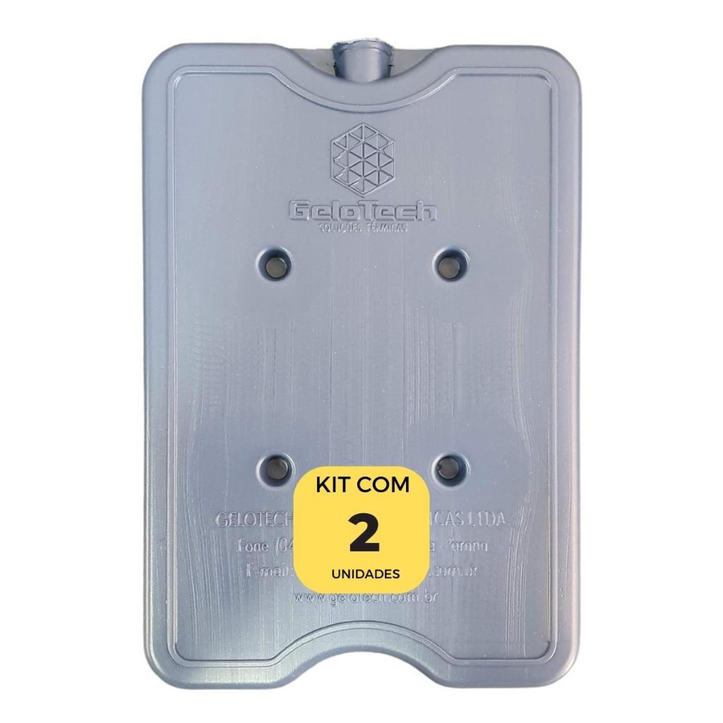 Gelo Artificial Reutilizável Rígido de 550ml 2 unidades 22,0 cm x 15,0 ...