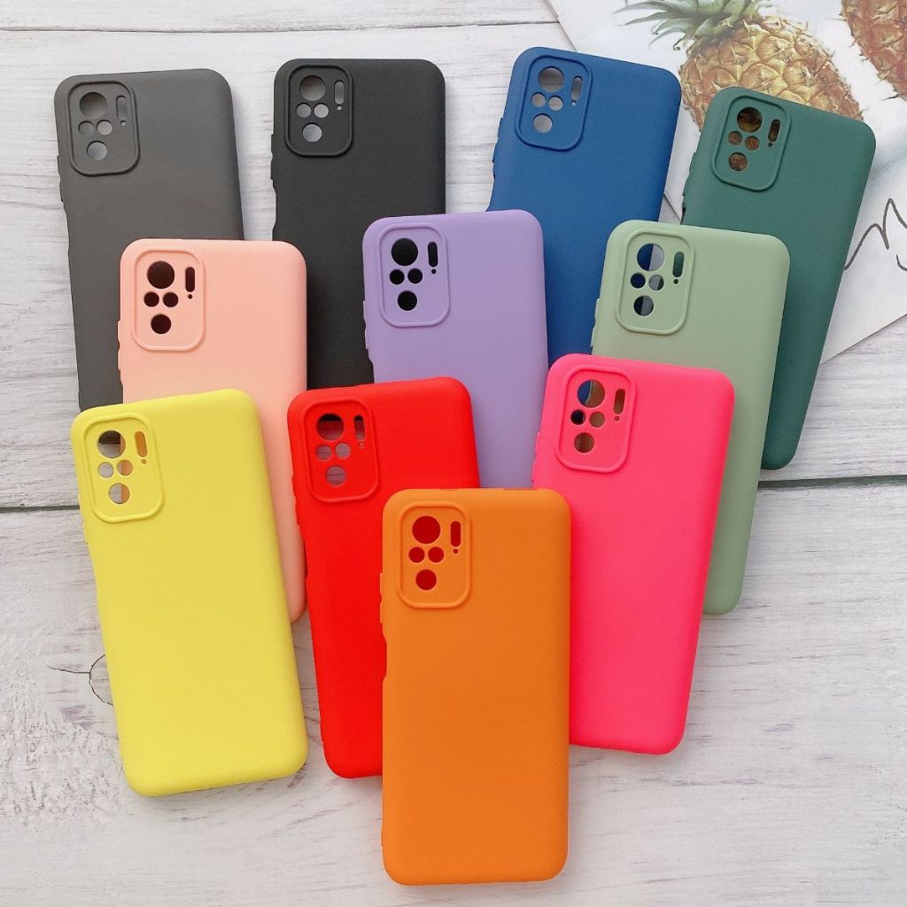 capa case redmi 13c aveludada premium silicone macia cororido ...