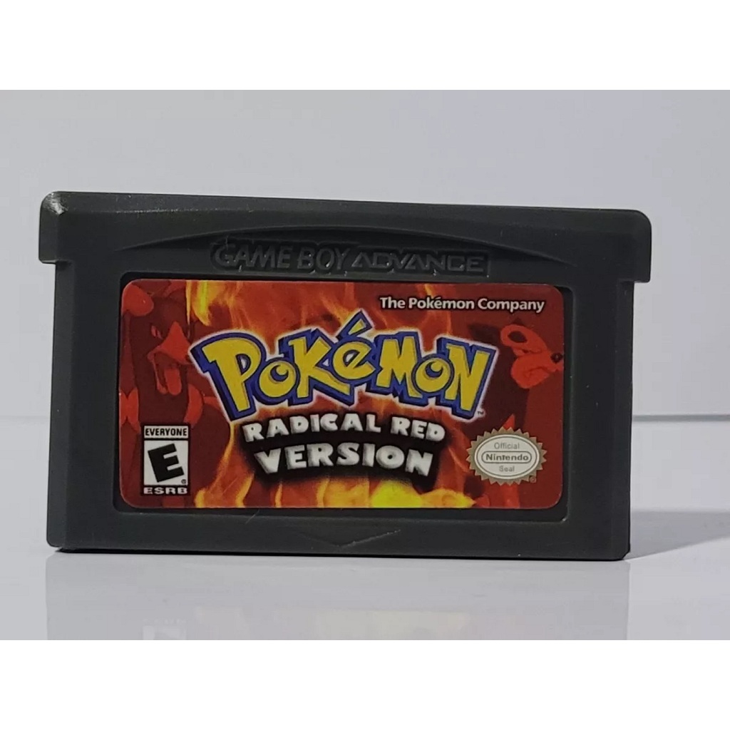 Pokemon Radical Red V4.0 Game Boy Advance Gba Nds Lie | Shopee Brasil