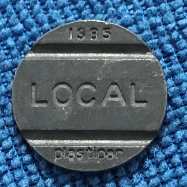 Ficha Telefônica Local Antiga - utilizada no Famoso "Orelhão" | Shopee ...