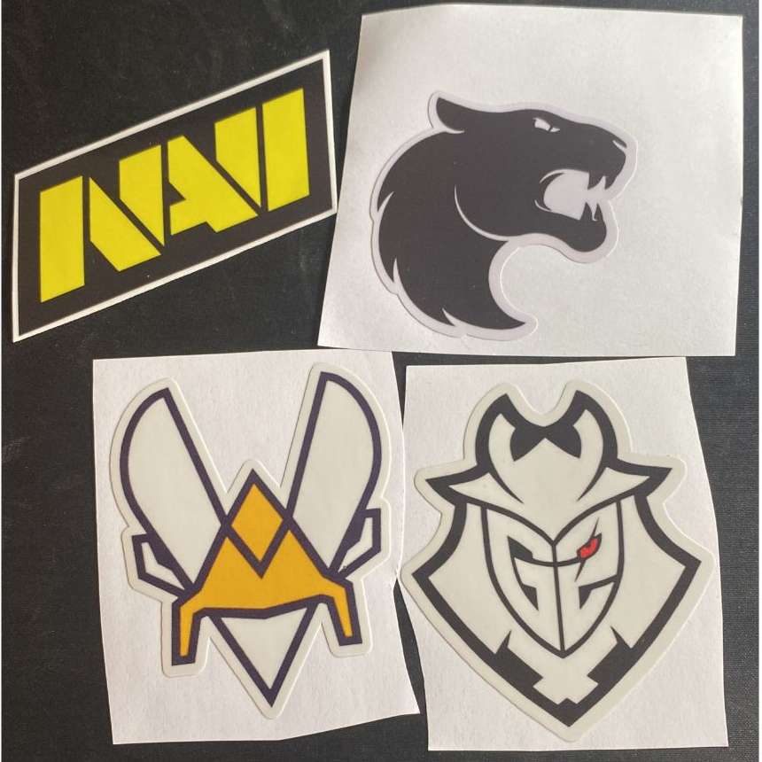 4 Stickers Adesivos Times Counter Strike Cs Natus Vincere Navi Furia G2 ...