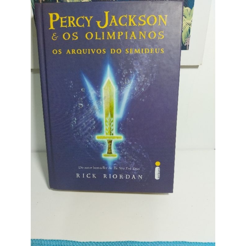 Percy Jackson E Os Olimpianos Os Arquivos Do Semideus Shopee Brasil