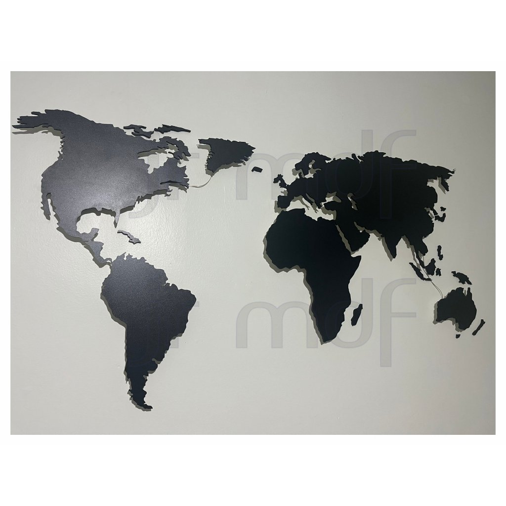 Mapa Mundi MDF | Shopee Brasil