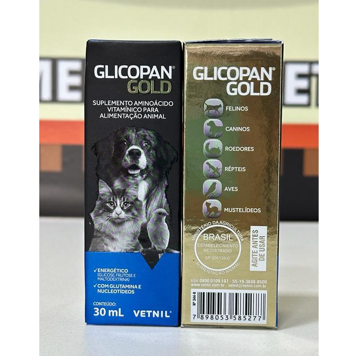 GLICOPAN GOLD 30ML - Suplemento | Shopee Brasil