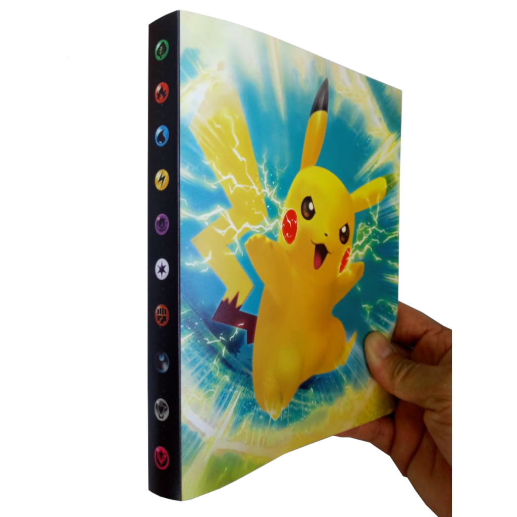 Album Pokemon Pikachu Radiante para 240 cartas | Shopee Brasil