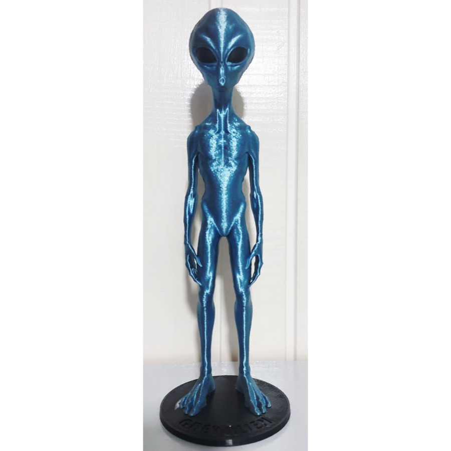 Et, Alien, Alienígena, Extraterrestre, Greys, Realistico, Baseado em Relatos, Boneco Decorativo ...