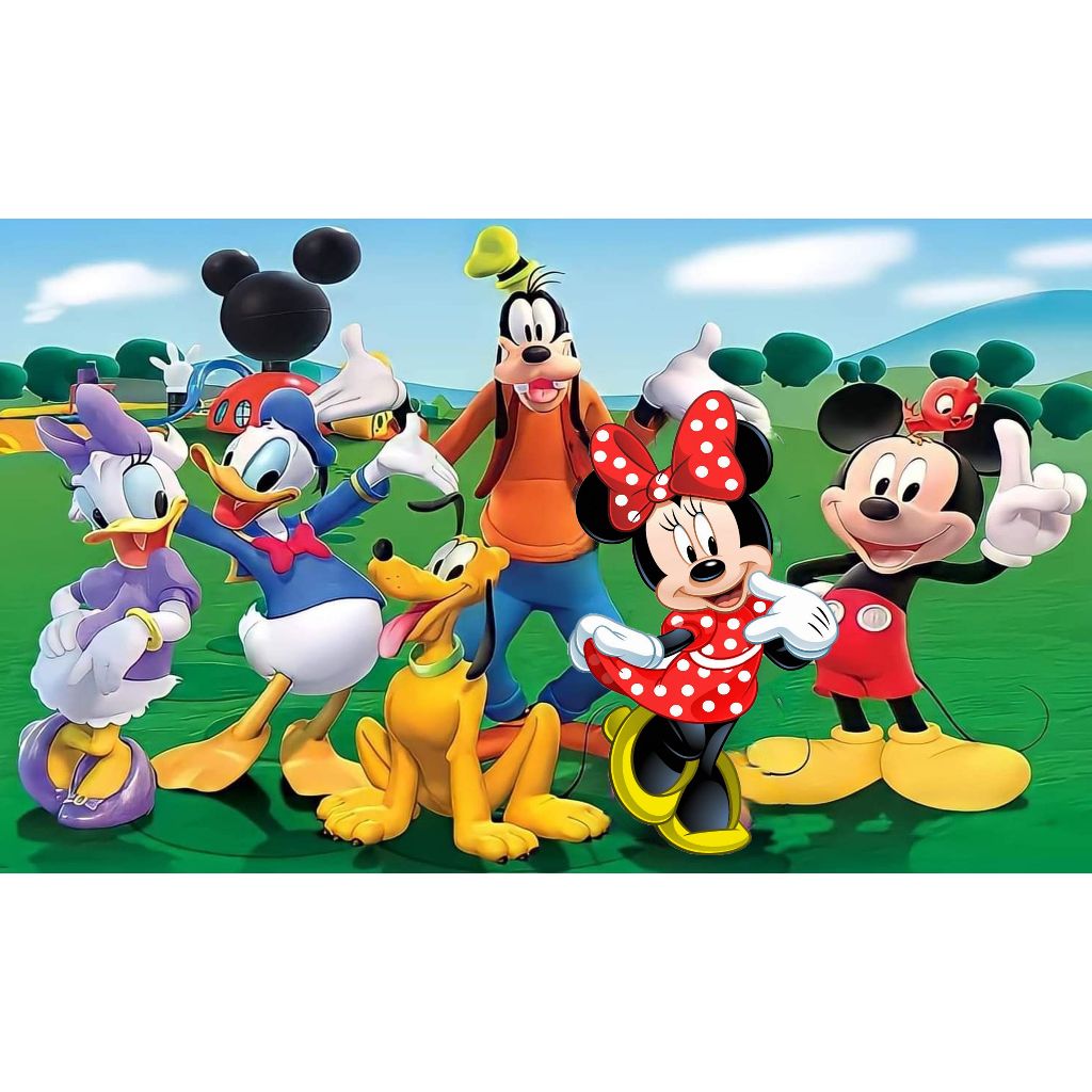 Painel Festa Infantil Turma Do Mickey _ P.214 | Shopee Brasil