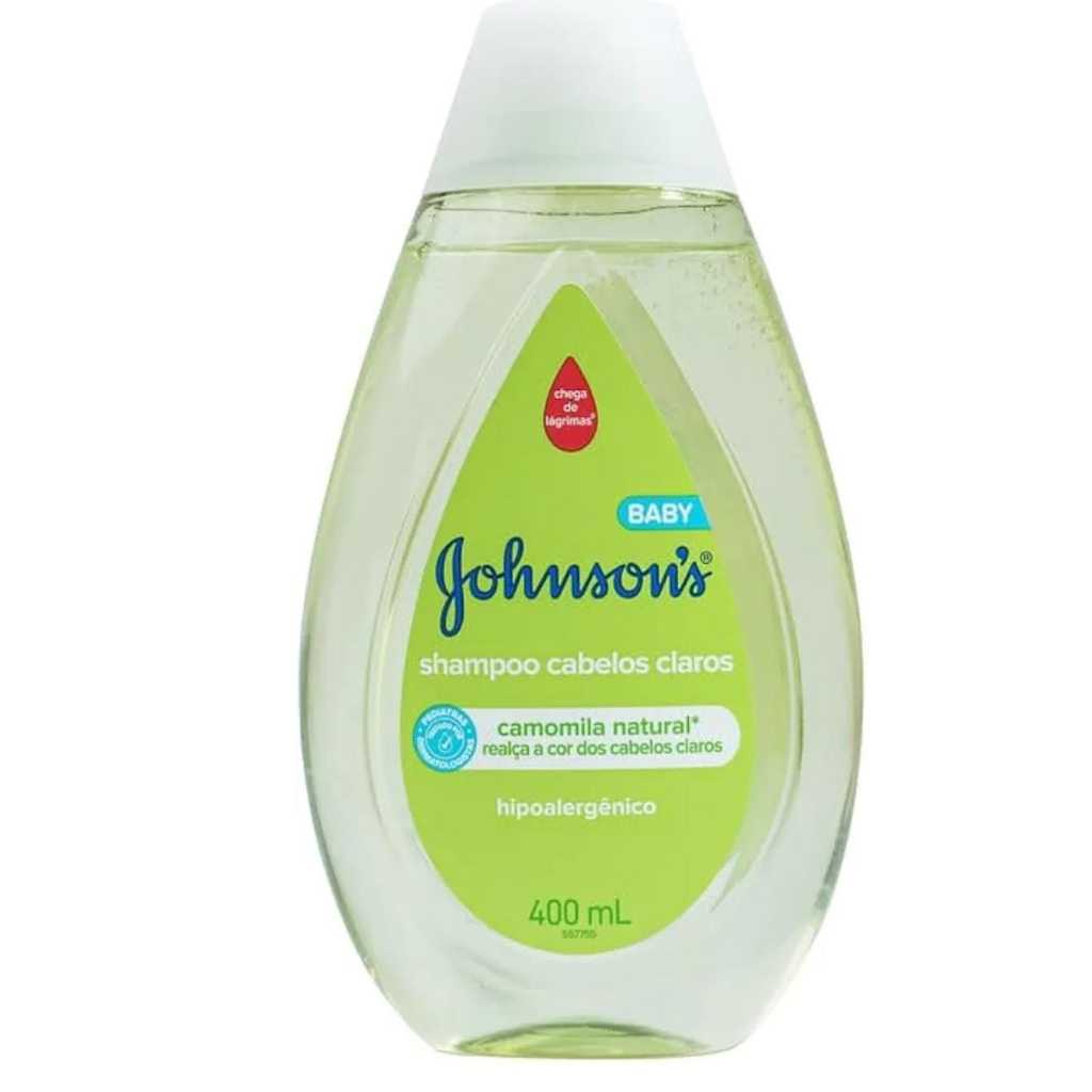 Shampoo Johnsons Baby Cabelos Claros Camomila Natural 400ml Original ...