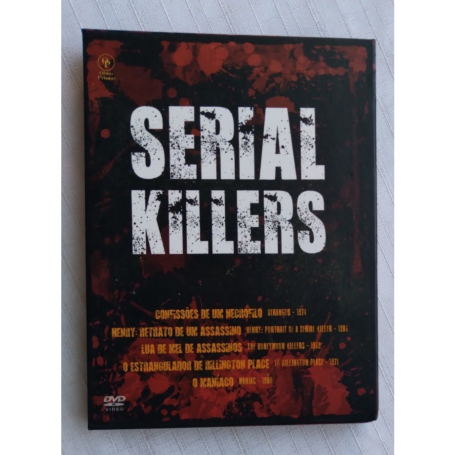 Dvd Box Serial Killer (ORIGINAL - RARO) | Shopee Brasil