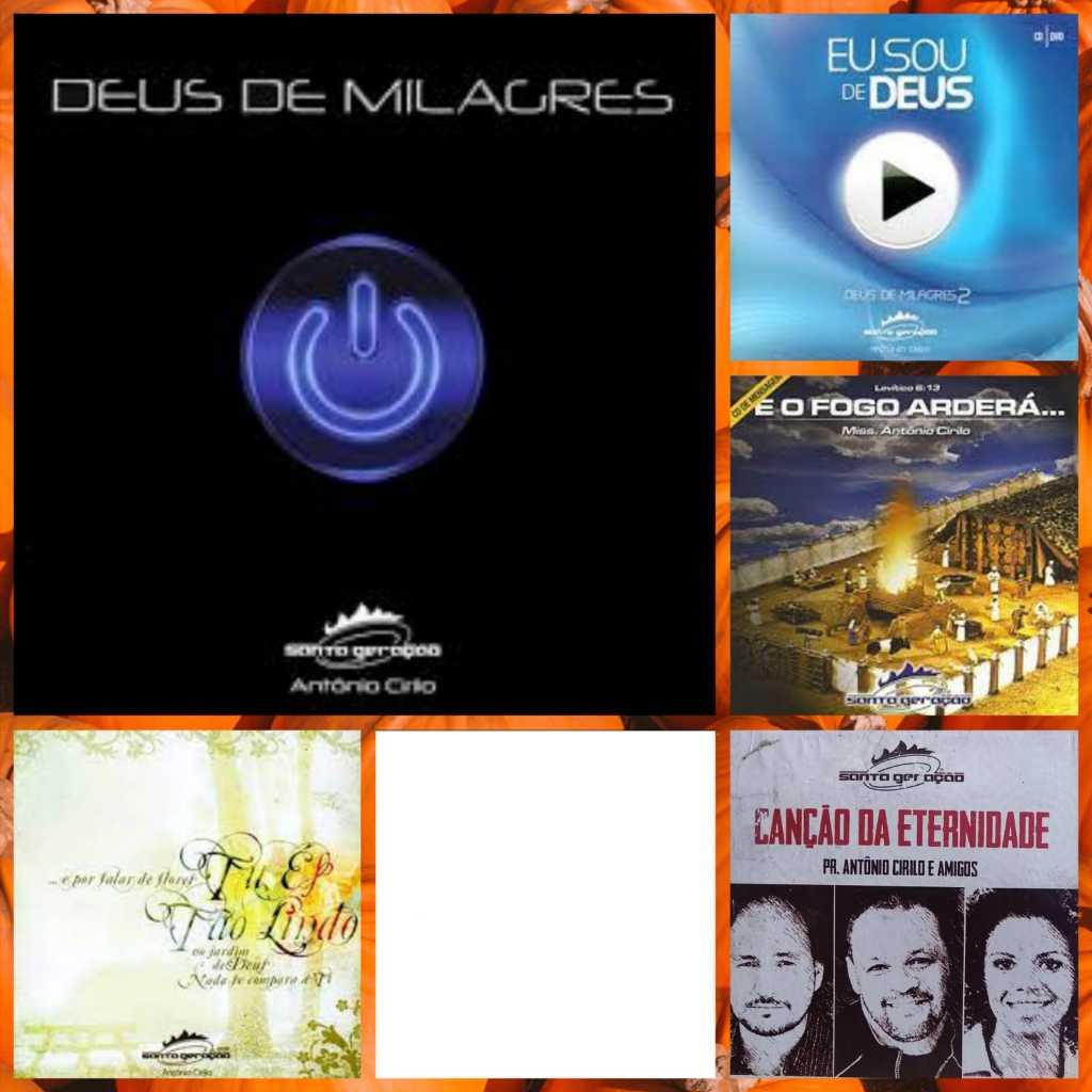 CD SANTA GERAÇÃO - OPÇÕES & DETALHES NA DESCRIÇÃO - PASTOR ANTONIO ...
