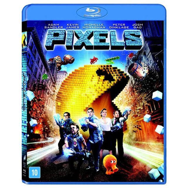 Blu-Ray Pixels - Adam Sandler - Comédia Novo Original Lacrado | Shopee ...