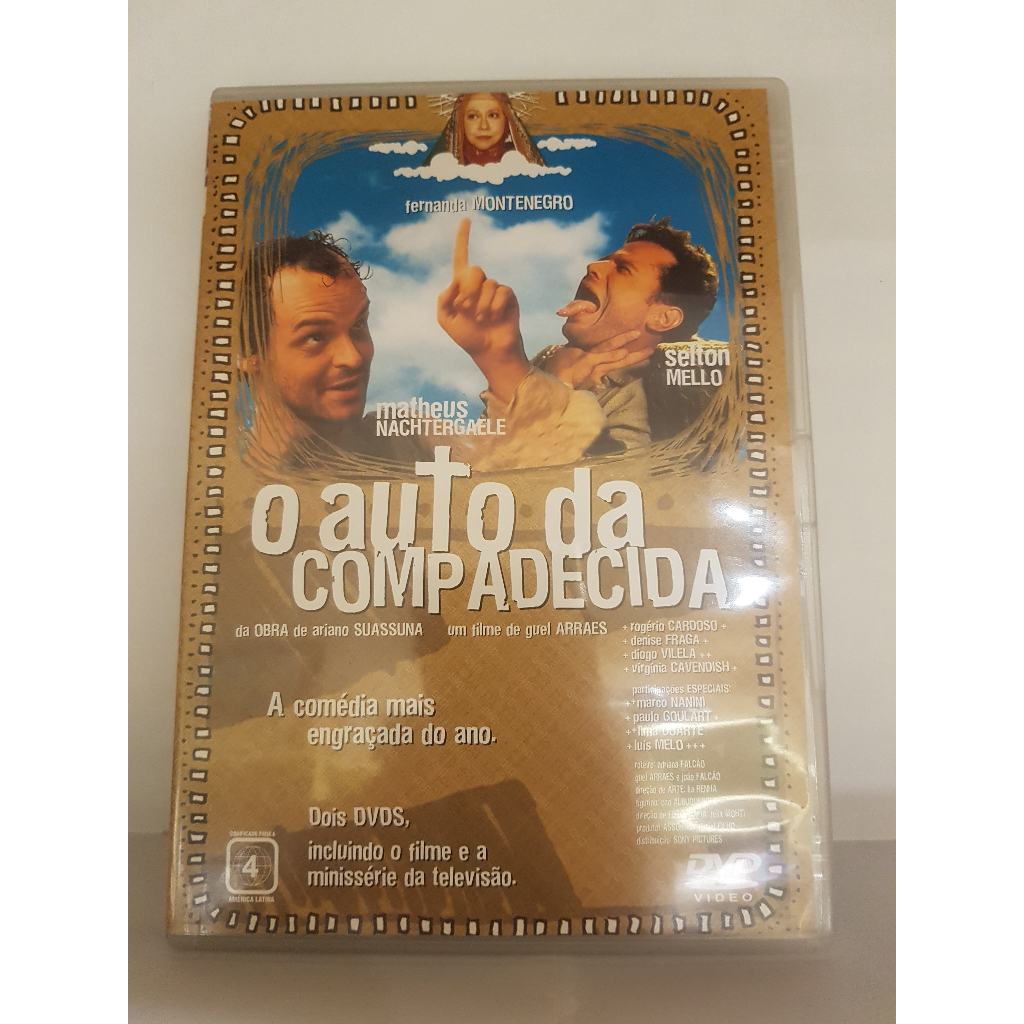 O auto da compadecida - DVD duplo original | Shopee Brasil