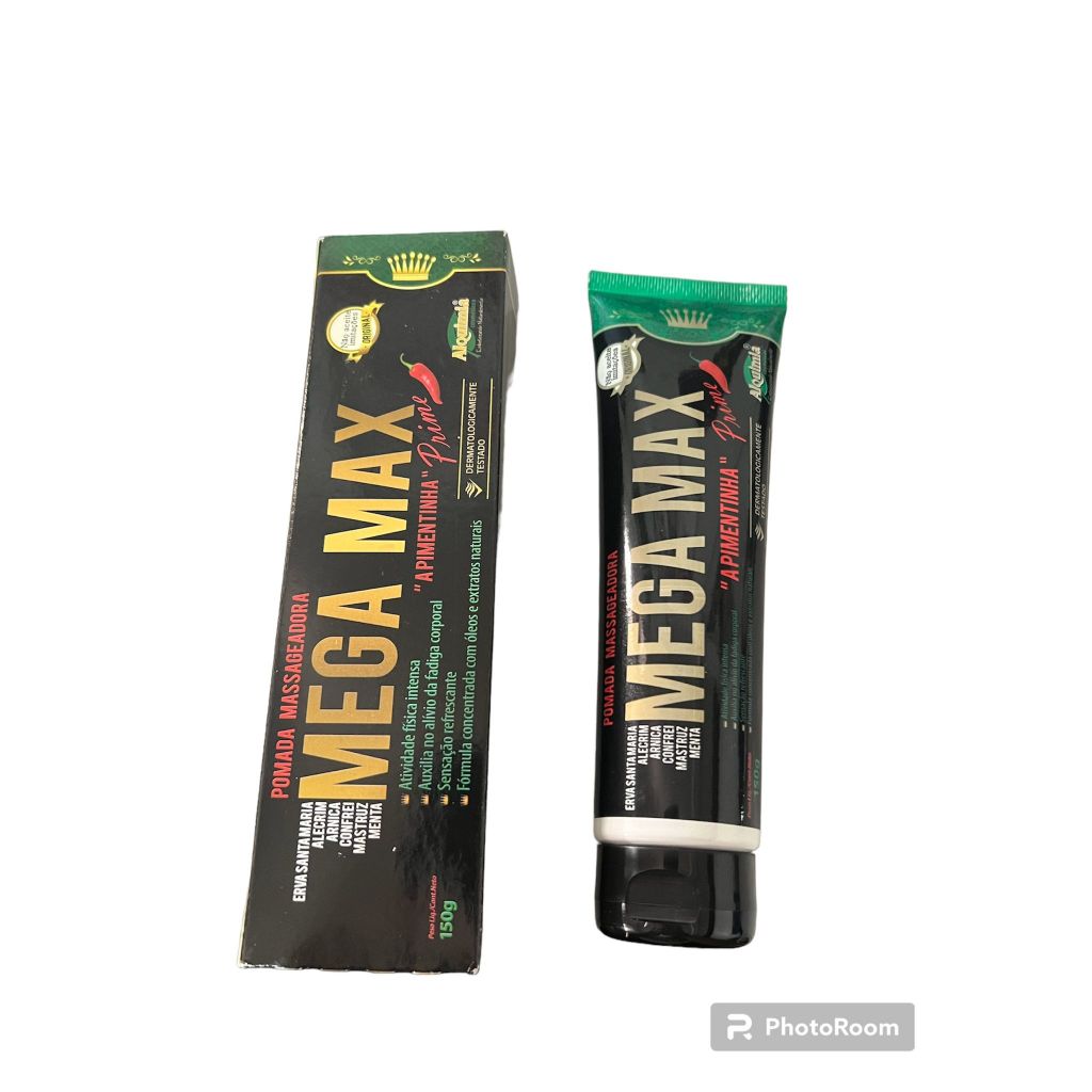 Pomada Massageadora MEGAMAX (a pimentinha) 150g | Shopee Brasil
