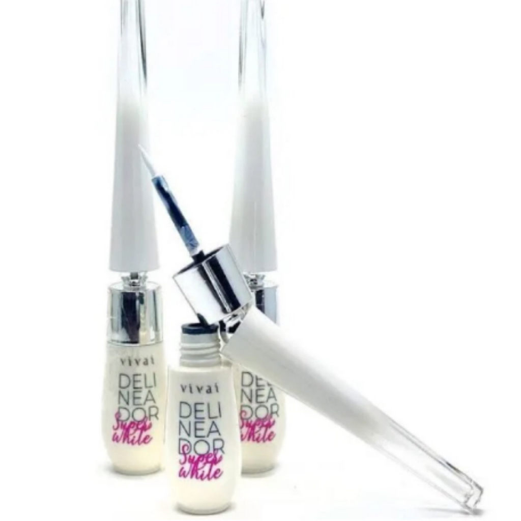 DELINEADOR A PROVA D'ÁGUA SUPER WHITE / VIVAI-2021.1.1 | Shopee Brasil