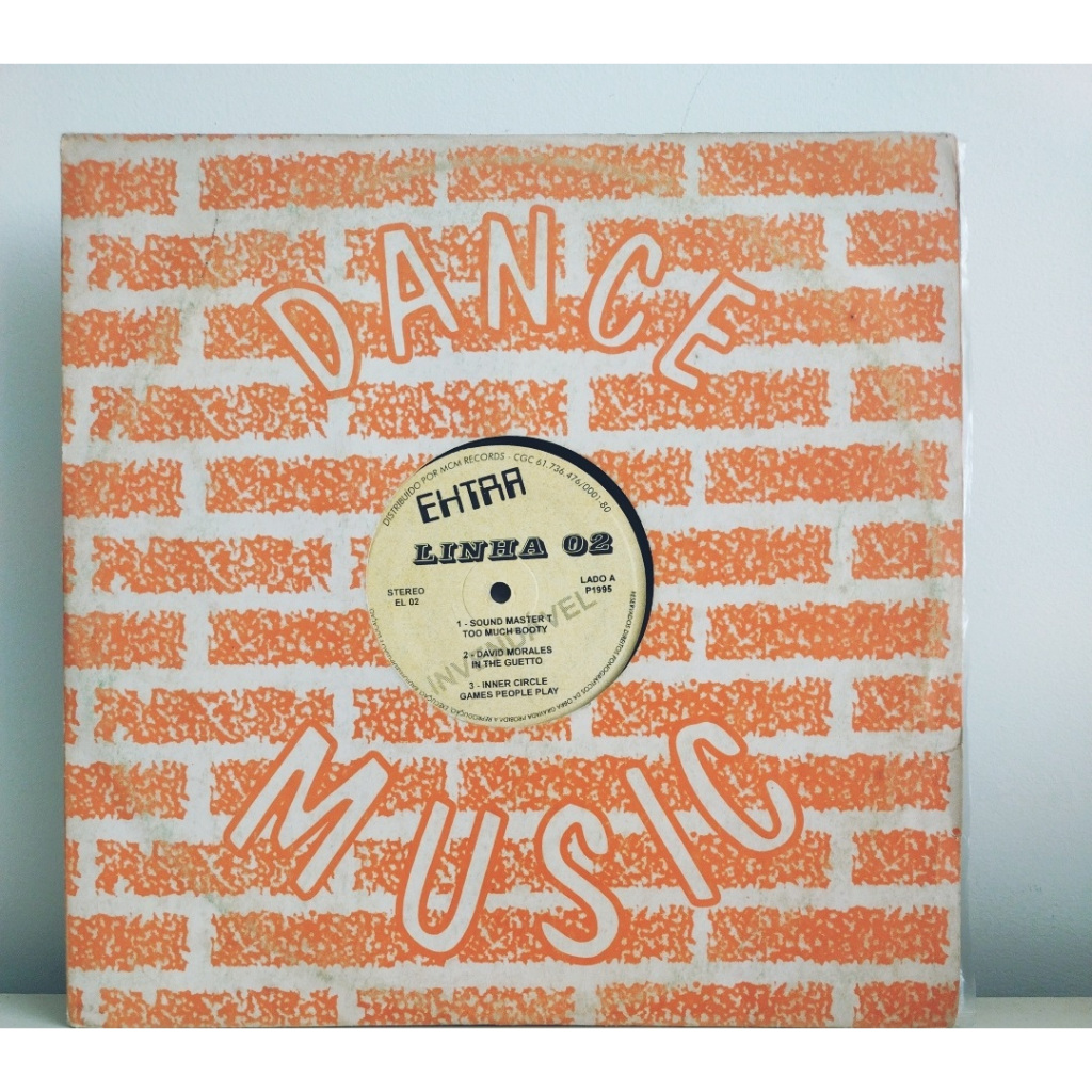 Lp Extra Linha 02 (1995) Mcm Records (EX / EX) Disco de Vinil Long Play ...