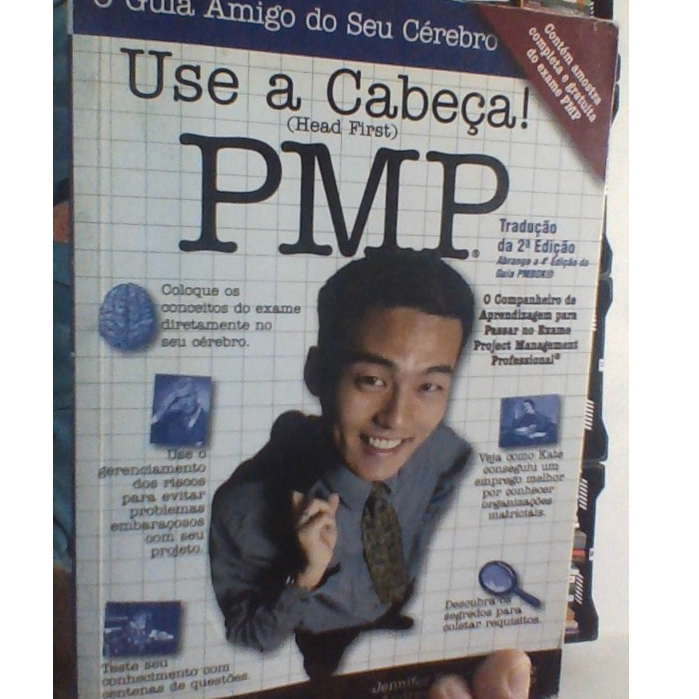 livro o guia amigo do seu cérebro, use a cabeça, PMP, Jennifer Greene ...