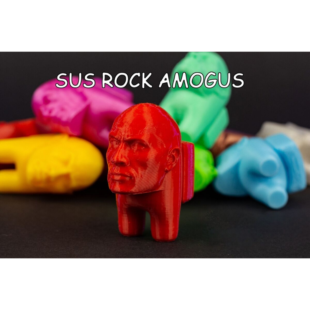 Among Us The Rock (MEME) | Shopee Brasil