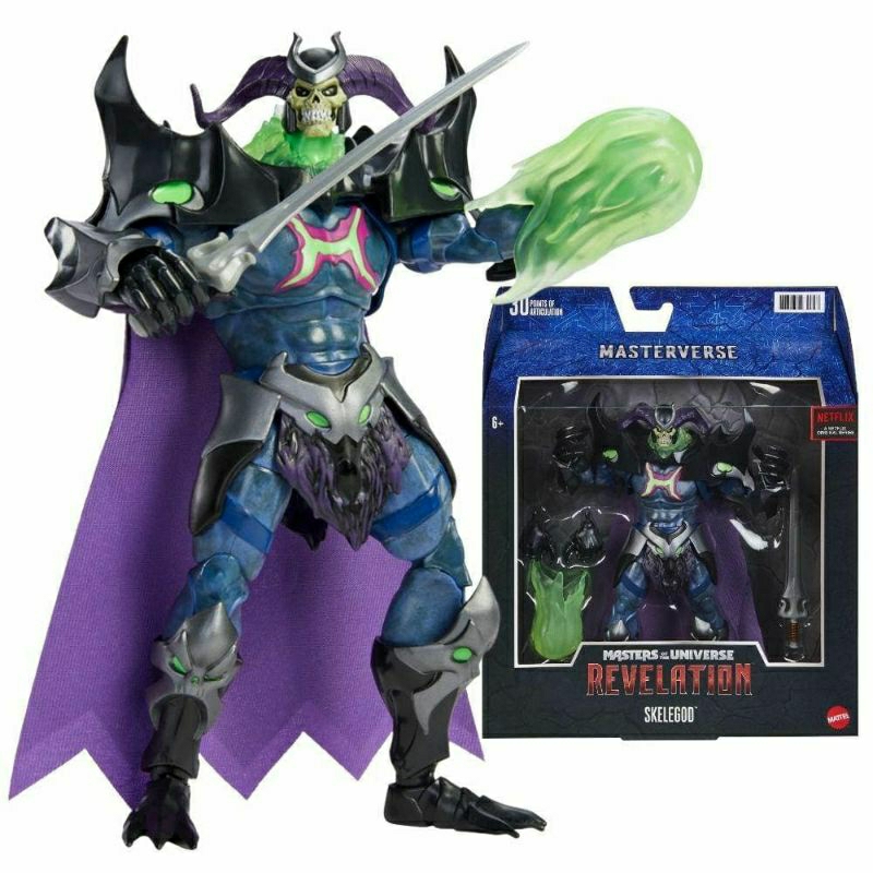 skelegod motu masterverse he-man masters of the universe revelation ...