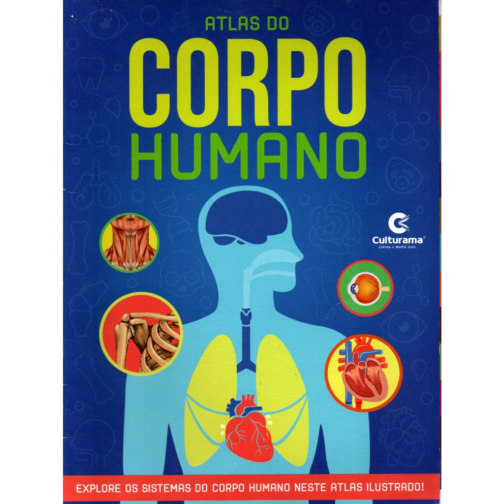 Livro Atlas do Corpo Humano | Shopee Brasil