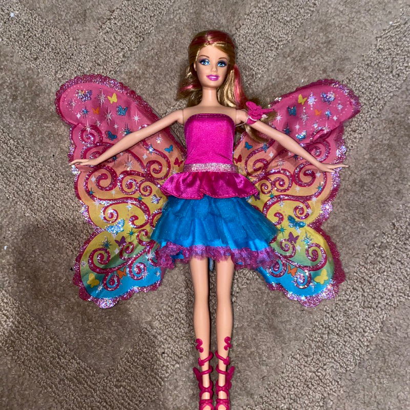 Boneca Barbie Segredo das Fadas Mattel | Shopee Brasil