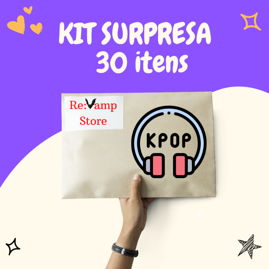 Kit Personalizado de Kpop Fankit BTS, Stray Kids, Ateez, Blackpink ...