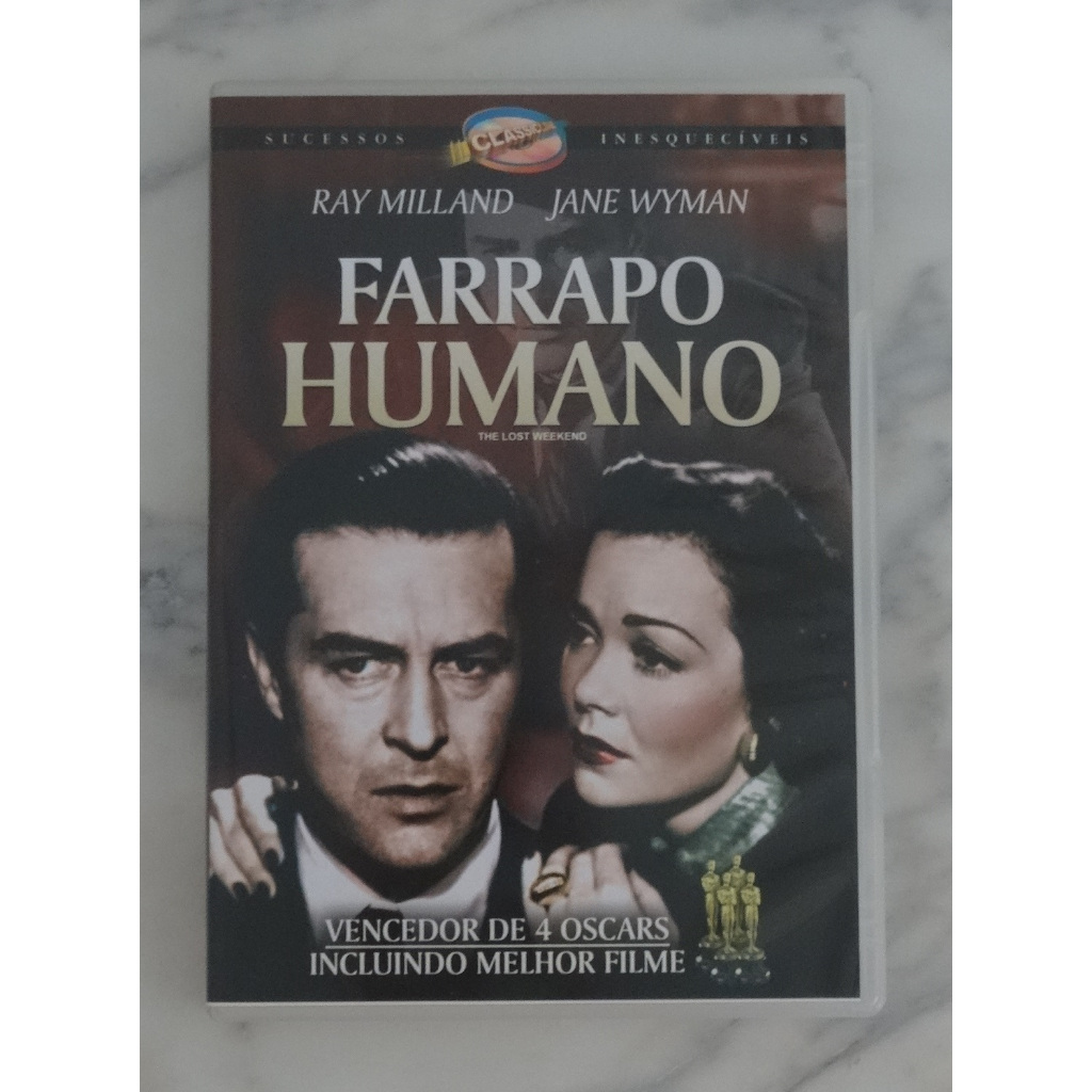 Farrapo humano - DVD original novo - Vencedor de 4 Oscares (incluindo ...