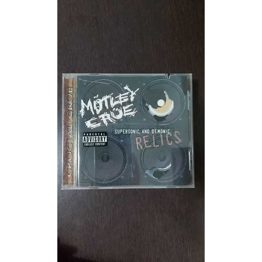 cd motley crue supersonic and demonic relics | Shopee Brasil