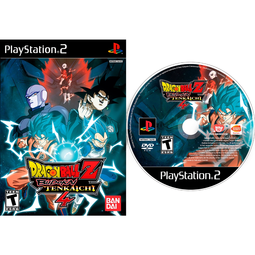 Dragon Ball Z Budokai Tenkaichi 4 para ps2 | Shopee Brasil
