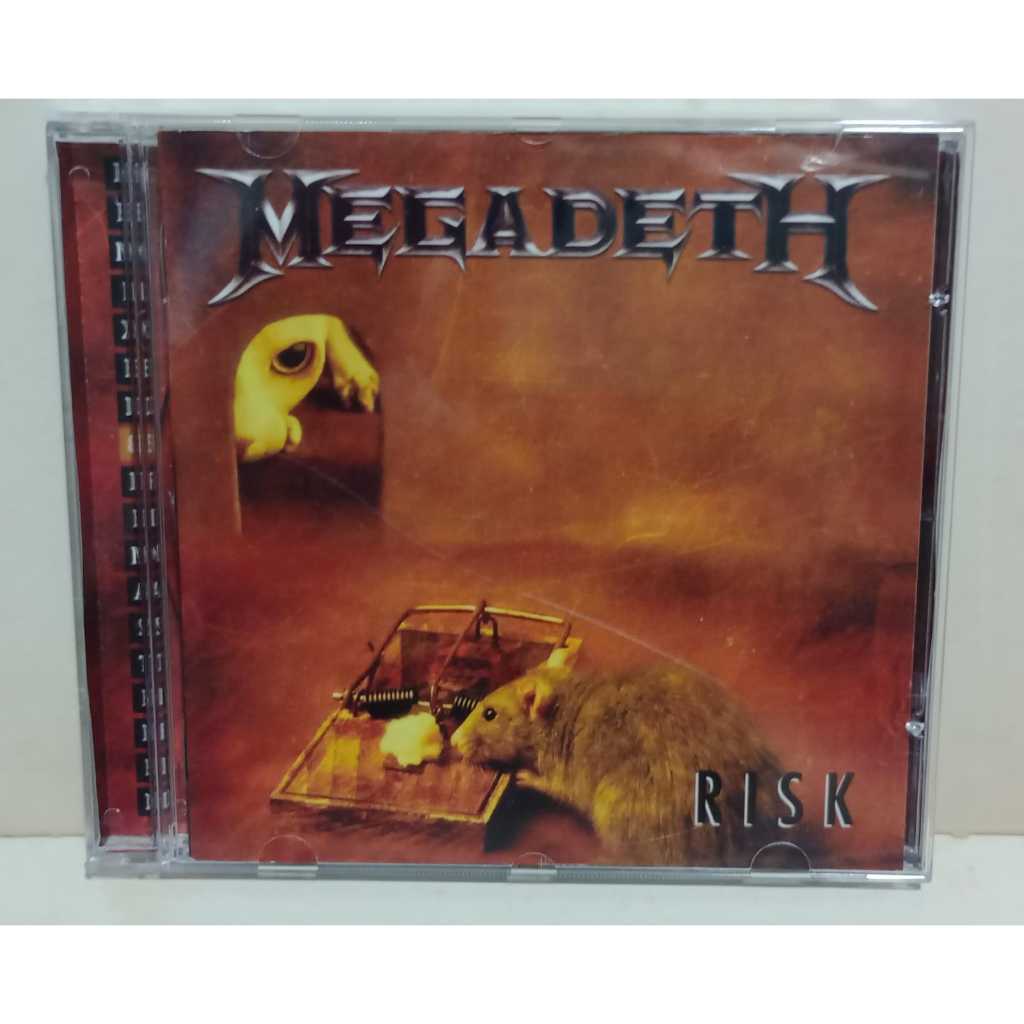 CD MEGADETH - RISK | Shopee Brasil