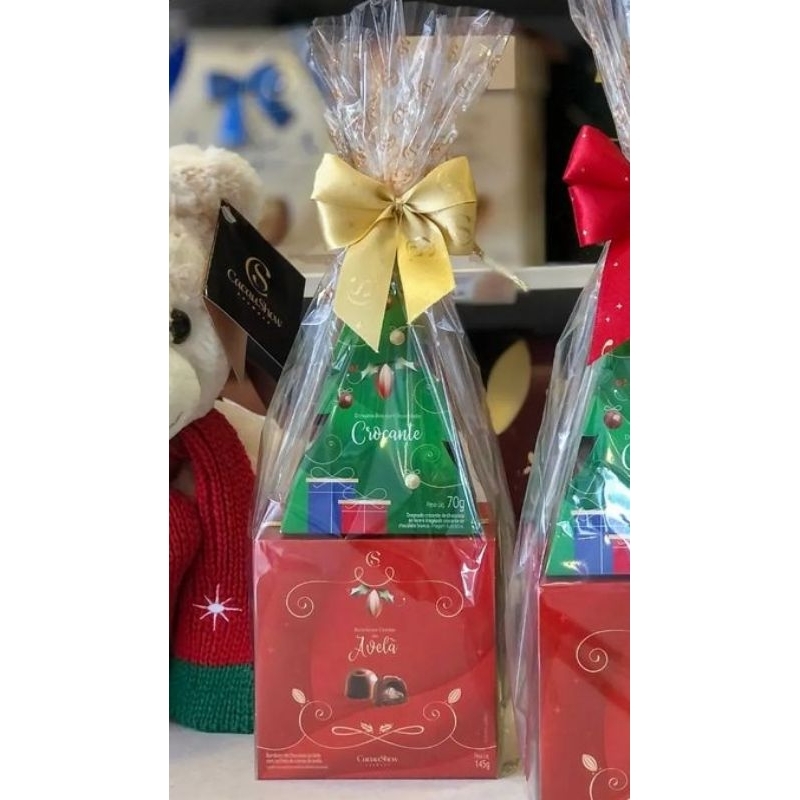 Kit de Chocolate Para Presente de Natal Cacau Show | Shopee Brasil