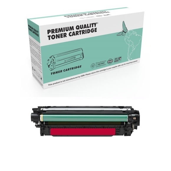 Toner Compatível com CB543A 125A Magenta CP1215 CP1510 CP1515 CP1518 ...