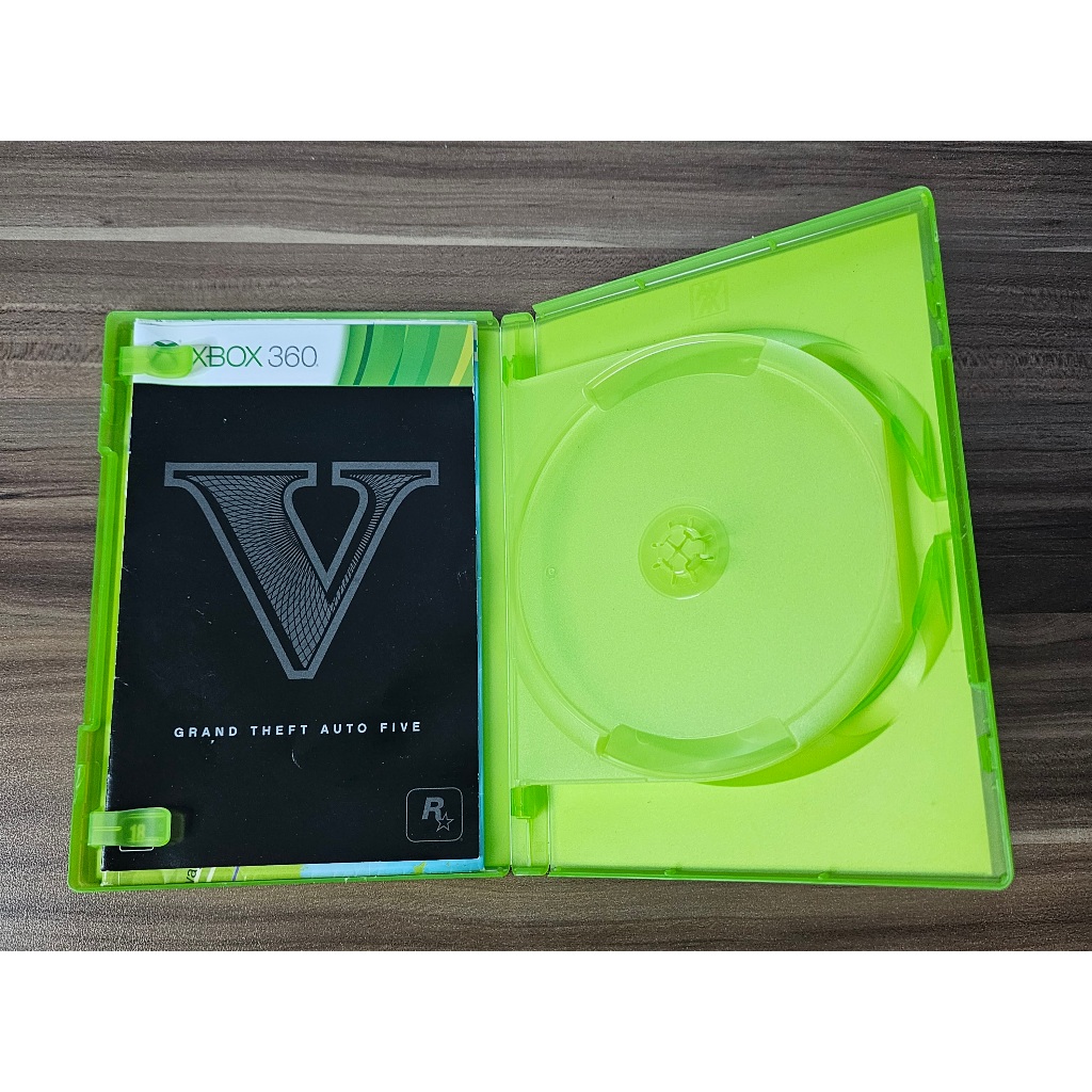 Capa Gta 5 Xbox 360 Capa Do Jogo GTA 5 Xbox 360 Original (Não