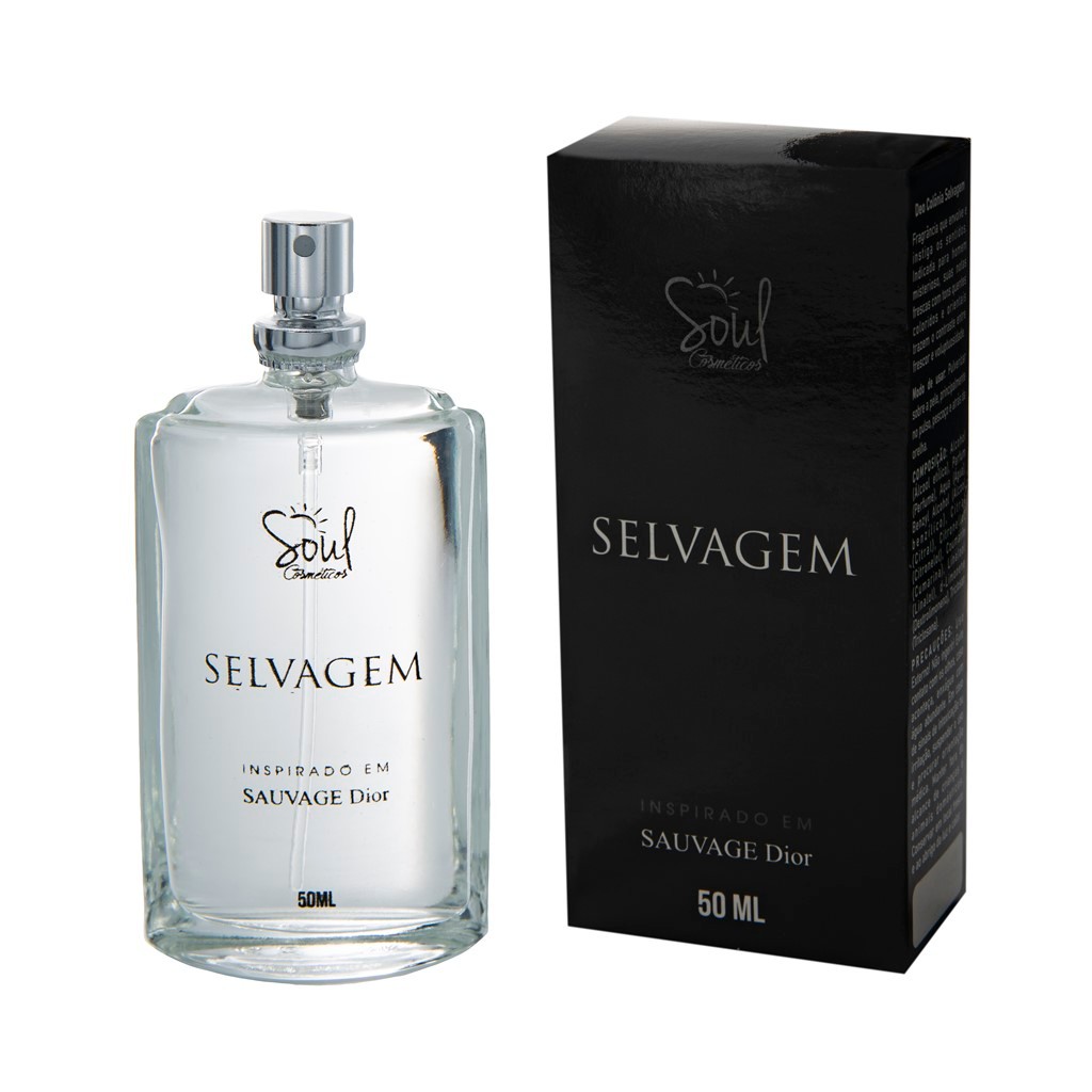 PERFUME– SELVAGEM – 50 ML SOUL COSMETICOS | Shopee Brasil