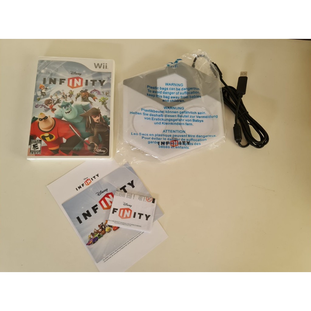 Disney Infinity 1.0 Nintendo Wii - Jogo e Portal/Base (Novo e Lacrado ...