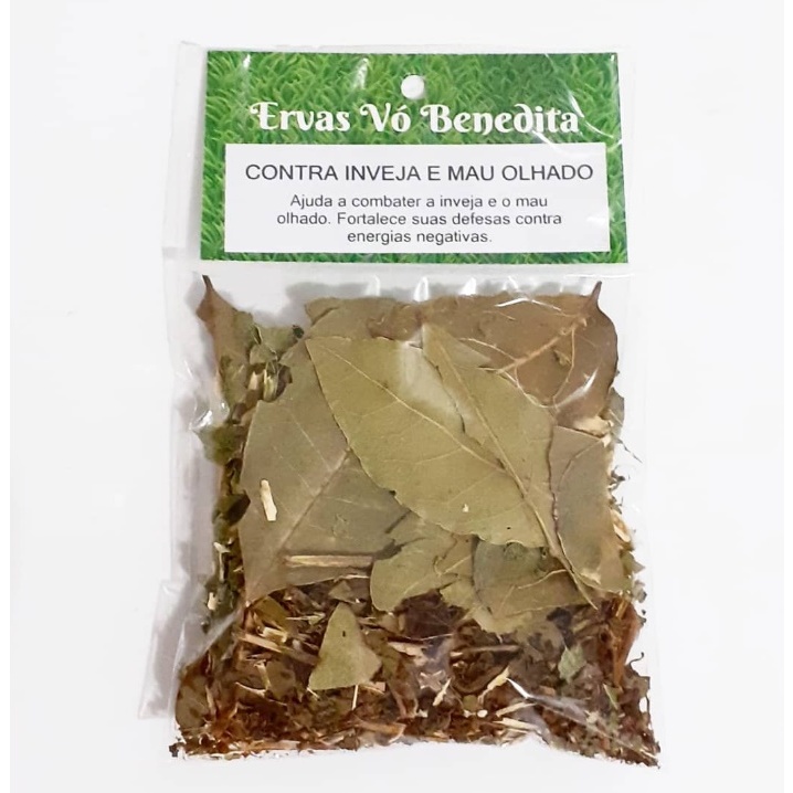 Banho de Ervas ou Defumação - CONTRA INVEJA E MAU OLHADO | Shopee Brasil
