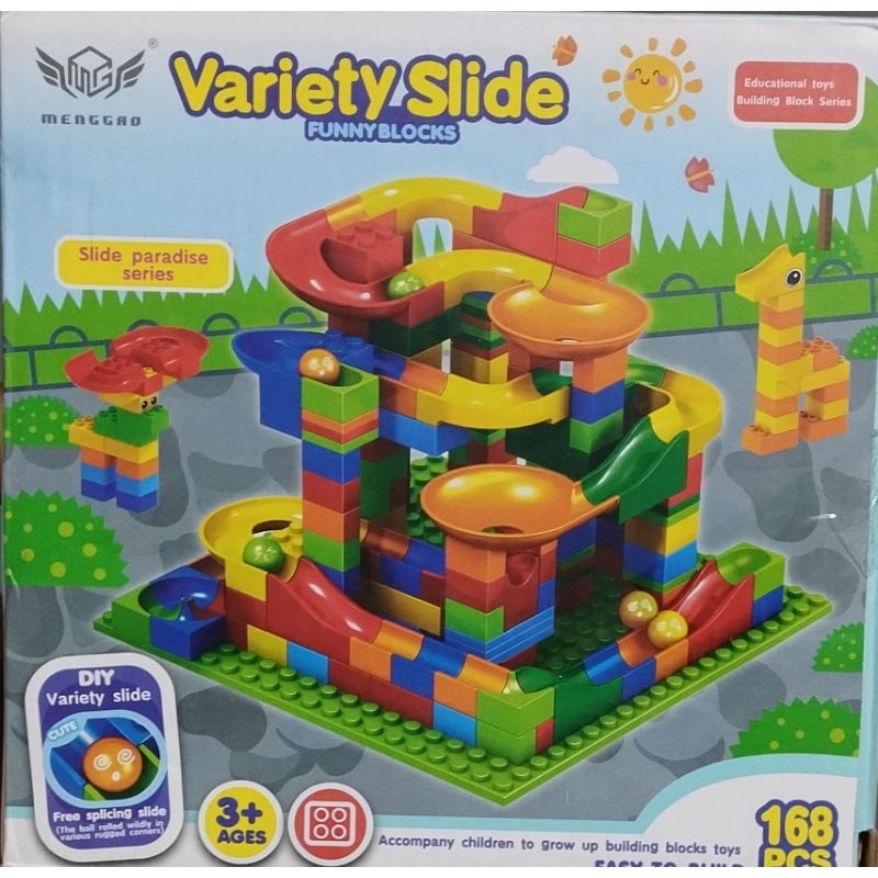 Pista Labirinto de bolinhas Blocos de Montar | Shopee Brasil