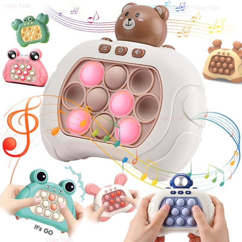 Mini Game Pop It poppet Portátil Fast Push Puzzle Elêtronico Anti ...