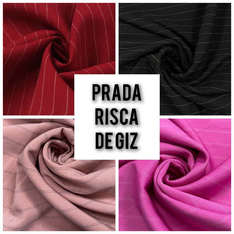 Tecido prada risca de giz - 1mt comp x 1,50mt larg. | Shopee Brasil