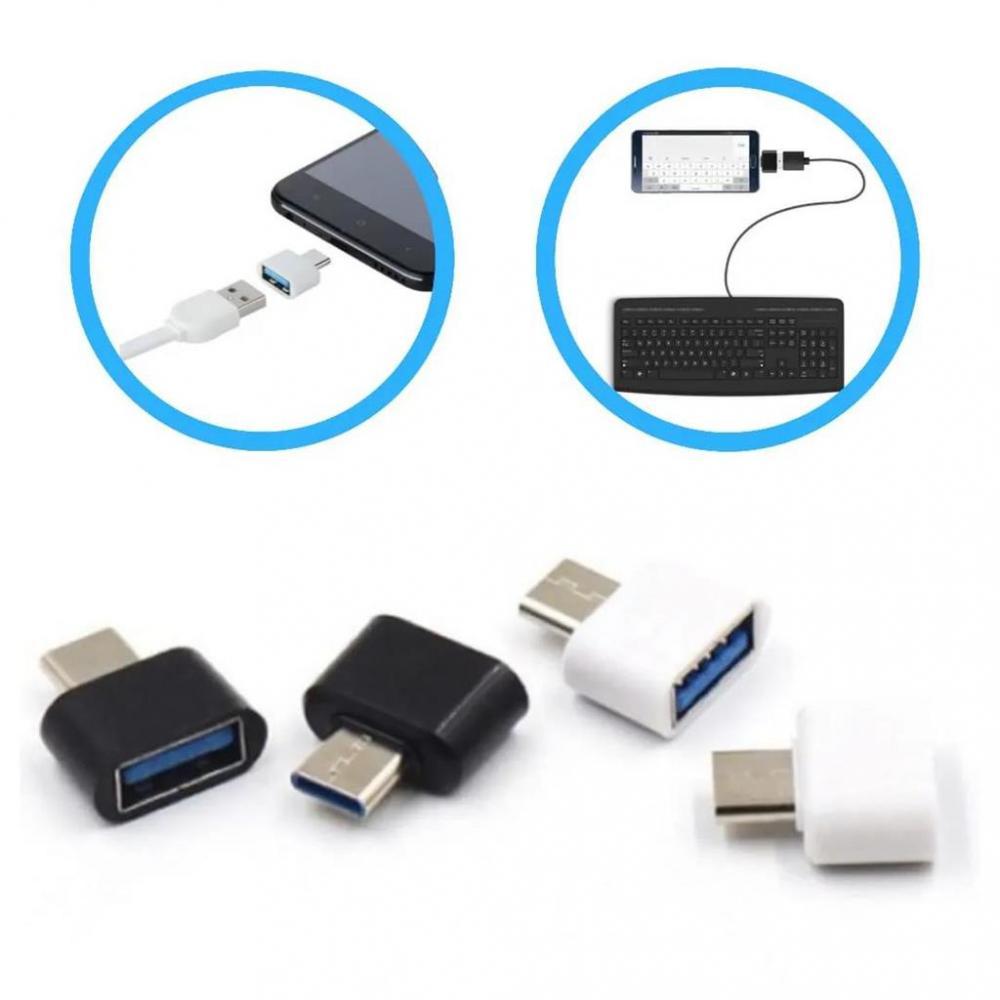 Adaptador usb/otg+v8 plug | Shopee Brasil