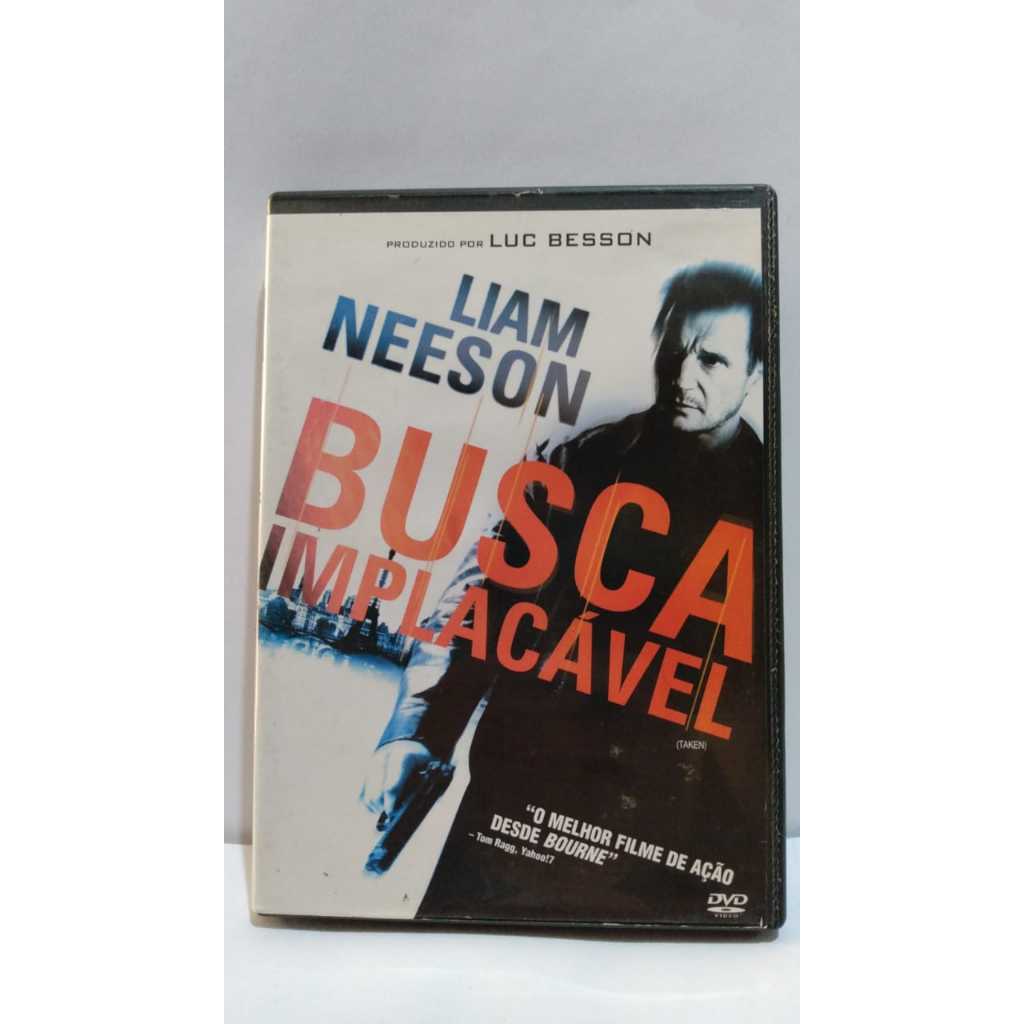 DVD do filme Busca implacável filme de ação com Liam Neeson | Shopee Brasil