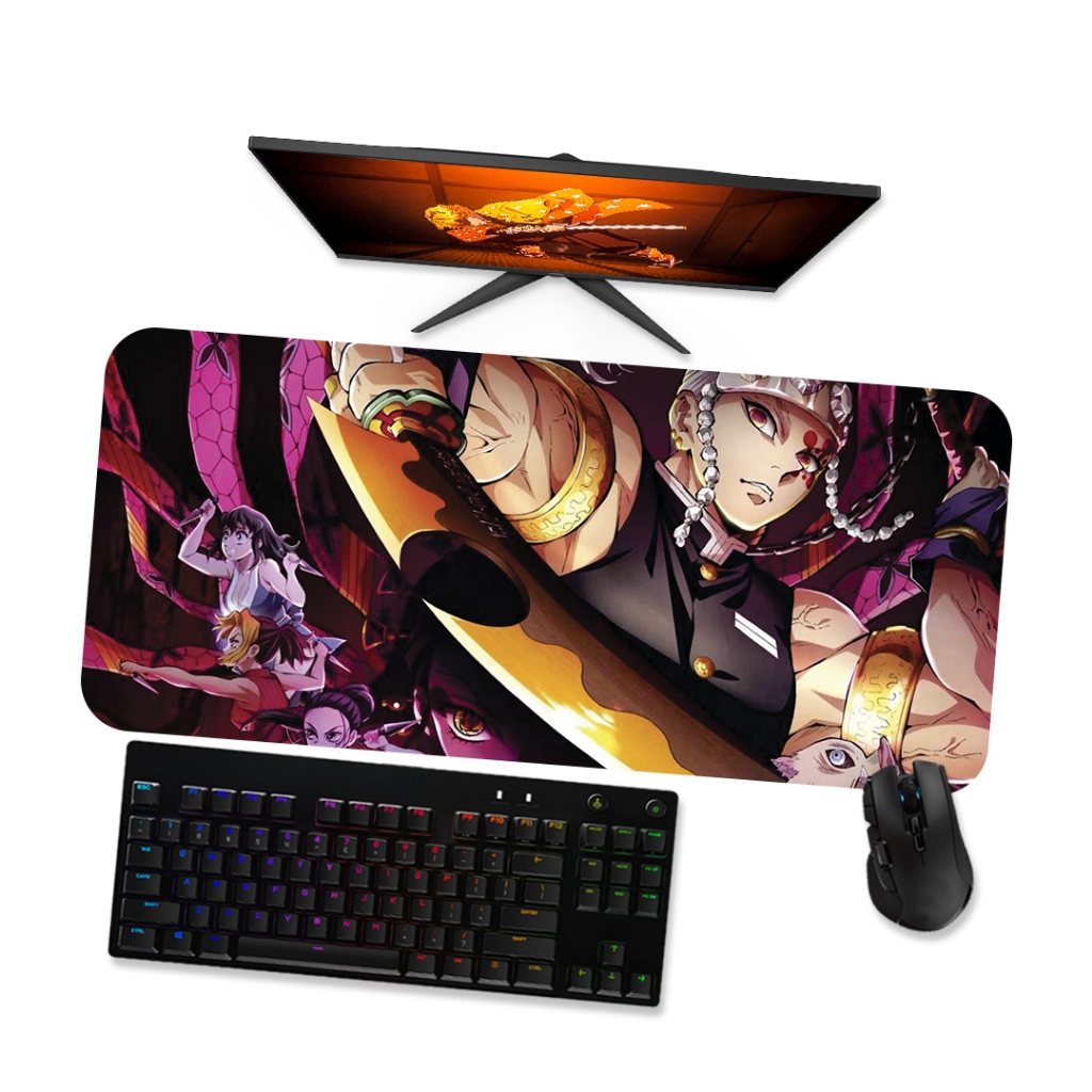 Mouse pad Tengen Uzui 1 Demon Slayer Anime - Mousepad Gamer 90x40 80x40 ...