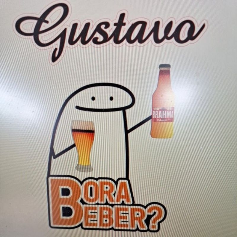 Topo para bolo flork meme bora beber. | Shopee Brasil