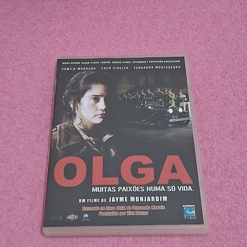 DVD Olga Camilla Morgado Caco Ciocler Fernanda Montenegro | Shopee Brasil