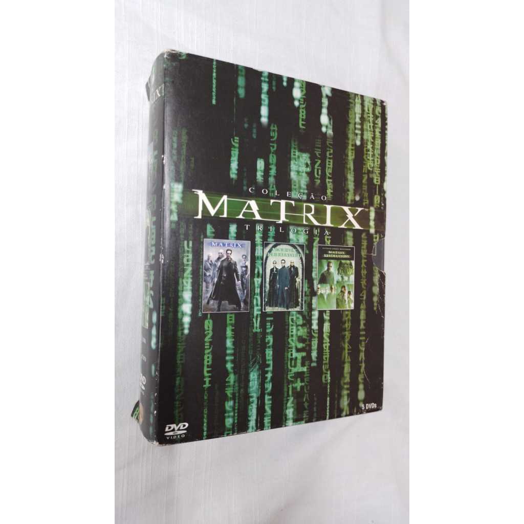 Dvd Matrix Trilogia Box C/ 5 Dvds ( 16334 ) | Shopee Brasil
