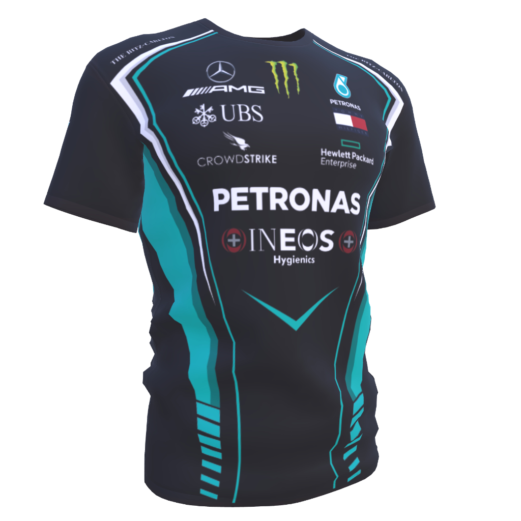 Camisa / Camiseta - Hamilton mercedes - Dryfit (REF 6050) | Shopee Brasil
