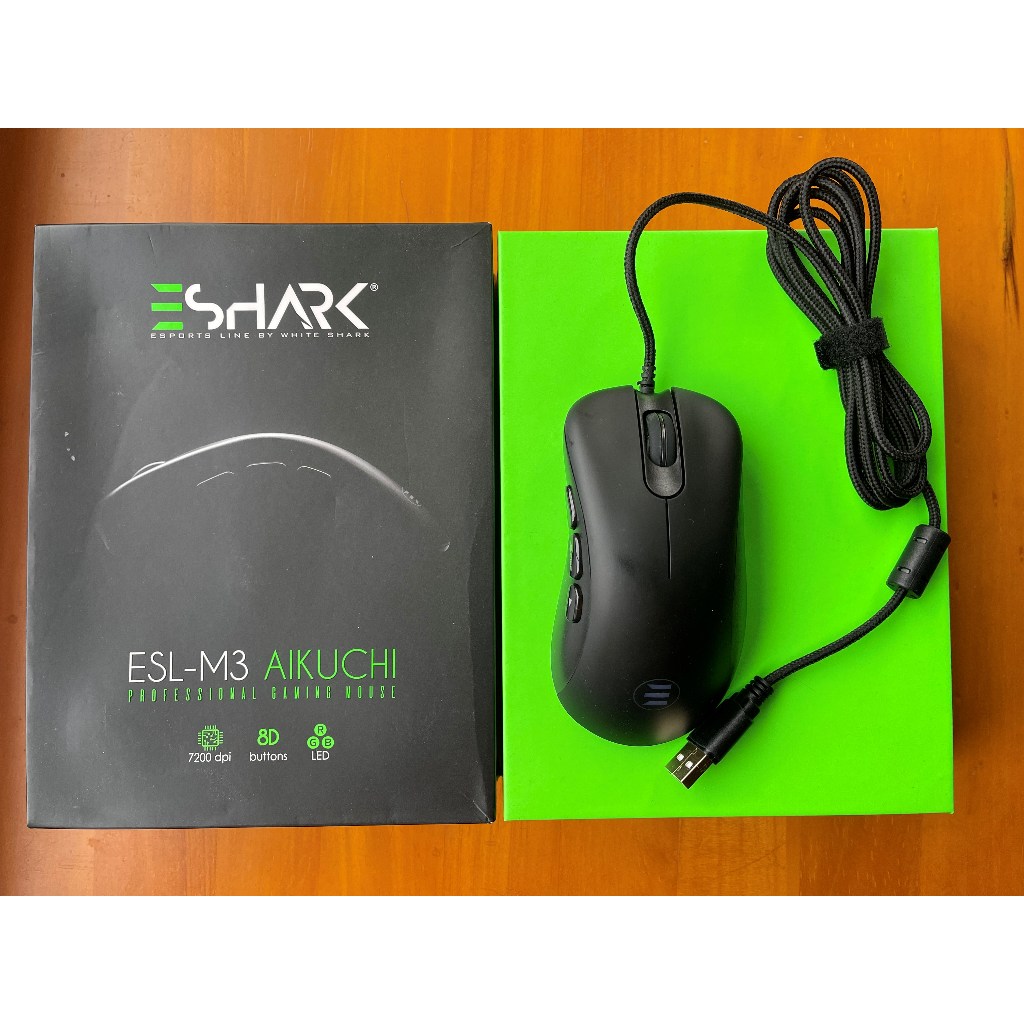 Mouse Gamer Eshark ESL-M3 AIKUCHI com cabo | Shopee Brasil