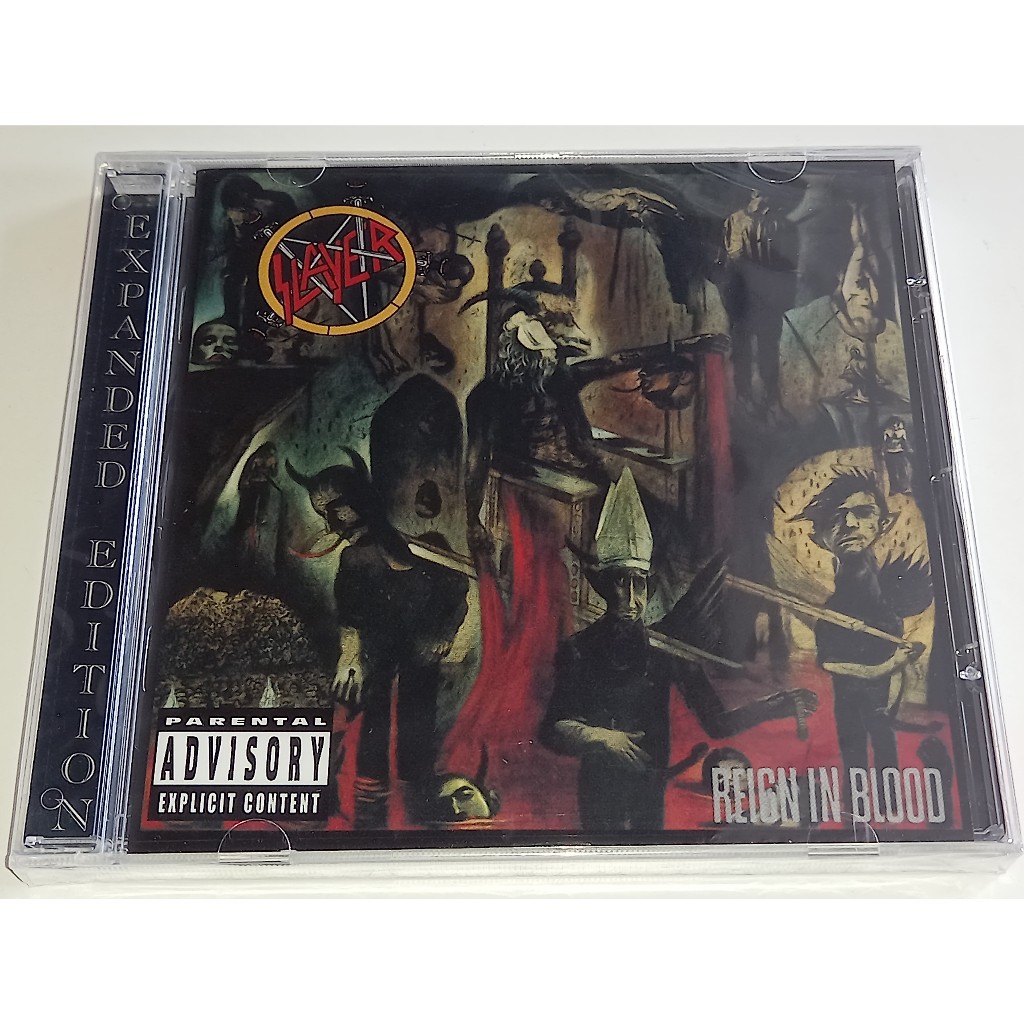 Cd Slayer - Reign In Blood (Lacrado) | Shopee Brasil