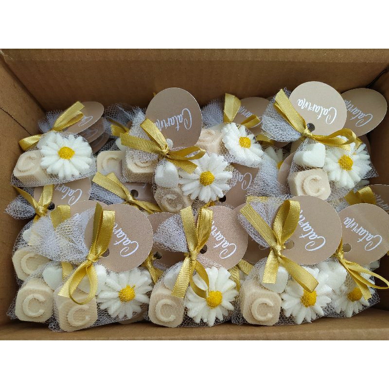 25 lembrancinhas para chá de bebê ou aniversário no tema margarida ...