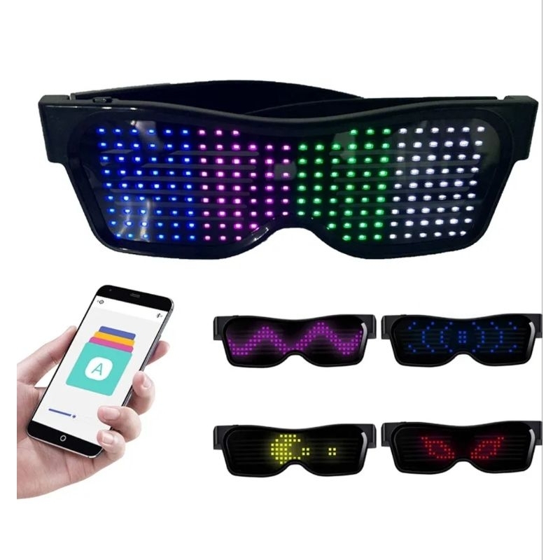 Óculos de LED - Magic LED Eyeglasses | Shopee Brasil
