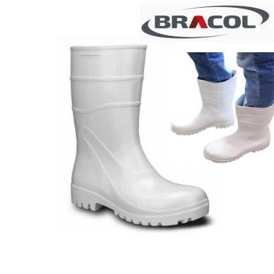 BOTA BRACOL PVC CANO MÉDIO CA 37456 | Shopee Brasil
